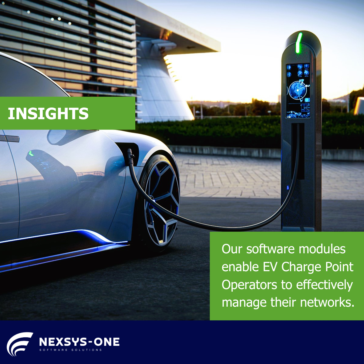 NEXSYS-ONE Insights from NEXSYS-ONE | Software for EV Charge Point Operators